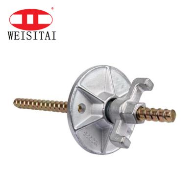 China Electro Glavanized Construction Formwork Accessories Scaffolding Tie Rod And Nut for sale