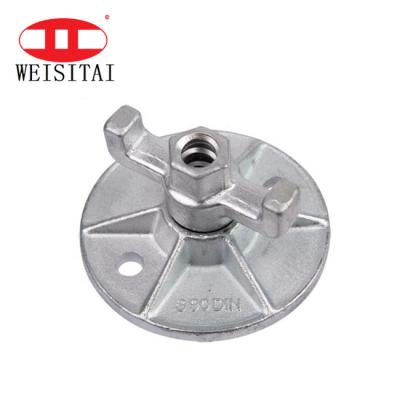 China Steel Forged Scaffolding Formwork Wing Nut For Tie Rod 17mm for sale