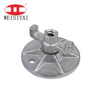 China 15/17mm Tie Rod Wing Nut Custom Concrete Walls Electro Galvanized for sale