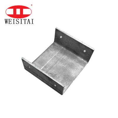 China Hot Dip Galvanized Pipe Steel Scaffolding Parts Jack U Head Base Plate Antirust for sale