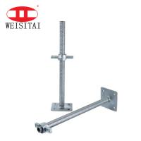 China Painted Electric Adjustable Scaffold Screw Base Jack 450mm for sale