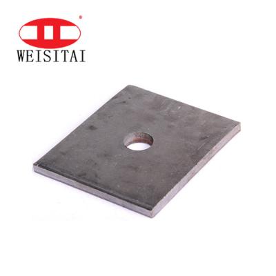 China Steel Adjustable Pressed Base Plate Of Scaffolding For Shoring Prop for sale