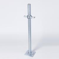 China Holllow Whole Set Adjustable Ladder Scaffolding Jack Base 600mm for sale