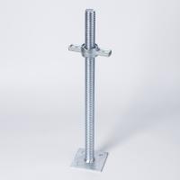 China Holllow Whole Set Adjustable Ladder Scaffolding Jack Base 600mm for sale