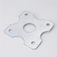 China Q235 Carbon Steel Scaffolding Parts Galvanized Jack Base Plate for sale