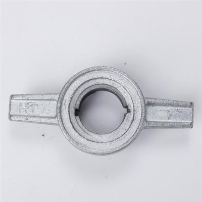 China Heavy Duty Adjustable Parts Of Metal Scaffolding Galvanized Screw Jack Nut for sale