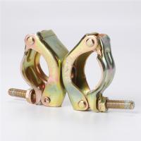 China 0.67kg Anti Sliding Q235 Steel Pressed Swivel Coupler for sale