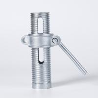 China Galvanized Shoring Pipe Steel Scaffolding Parts Prop Sleeve 3mm Thick for sale