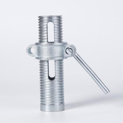 China Galvanized Shoring Pipe Steel Scaffolding Parts Prop Sleeve 3mm Thick for sale