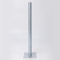 China 34mm Solid Q235 Scaffolding Jack Base Adjustable for sale