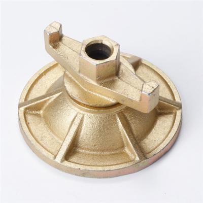 China Swivel Wing 12mm Tie Rod Nut Round Anchor Plate For Formwork for sale