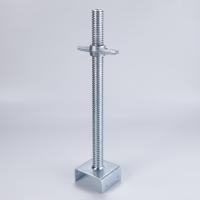 China Adjustable Formwork Galvanized Scaffolding U Head Jack Base for sale