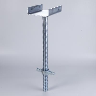 China 28mm Screw Jack Scaffolding U Head For Building Construction for sale