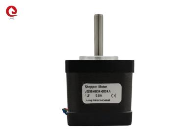 China JUNQI Nema14(35mm) 2Phase Stepper Motor JQ35HB34-0804A 4-leads wires 18N.cm For 3D Printer for sale