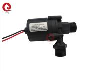 China 12LPM Brushless Booster Circulating Water Pump DC12V 24V Ceramic Shaft Silent Submersible Solar Water Heater Shower Pump for sale