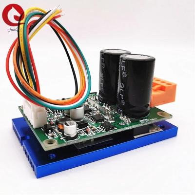 China 36-72V Original JUYI Tech JYQD-V6.5E Bldc Motor Driver Board For Sensorless BLDC Motor With Heatsink Connector Wires for sale