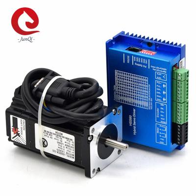 China NEMA24 2 Phase 88mm 5A 3N.M Stepper Motor Driver 60HSE3N-D25 HSS60 for sale