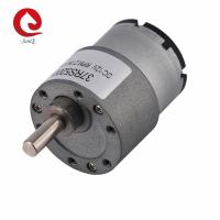 China JQM-37RS520 37mm Reducer Gear Motor 6V 12V 24V For Industrial Robot Arm for sale