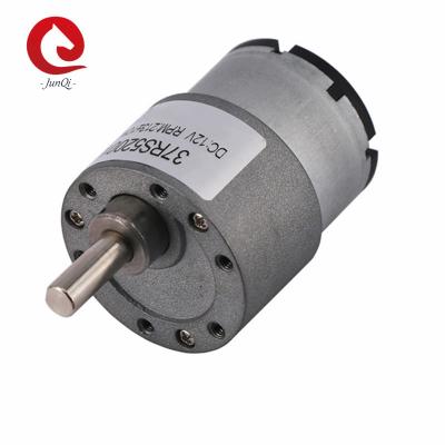 China JQM-37RS520 37mm Reducer Gear Motor 6V 12V 24V For Industrial Robot Arm for sale