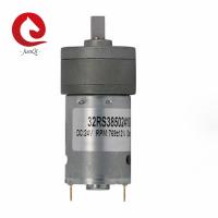 China JQM-32RS 385 Small gear reduction Motor 24VDC Dia 32mm Reducer For Automatic Equipment and Instrument for sale