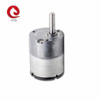 China JQM-33RS 520 33mm 6000rpm Brush Speed Reducer Spur Reduction 12V 24V Micro Gearbox Motor 0.5~5kg.cm Torque, Low Power for sale
