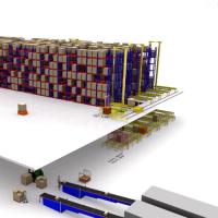 China MHS Engineering Automated Storage Retrieval System for sale