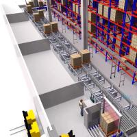 China MHS Engineering Automated Storage Retrieval System for sale