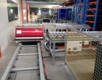 China 1700kg RGV Warehouse Shuttle System MHS Vehicle Shape Bus Type PLC for sale