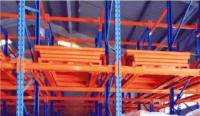 China High Density Storage Push Back Racking ASRS Heavy Duty Pallet Racks for sale