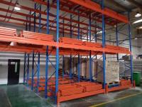 China High Density Storage Push Back Racking ASRS Heavy Duty Pallet Racks for sale
