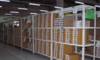 China Angle Steel Shelving ASRS Racking System Cut In Composite Structure for sale