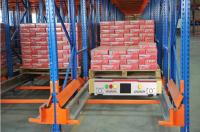 China ASRS MHS Warehouse Shuttle System Four Way Back And Forth for sale