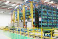 China Height 12900mm Lightweight ASRS Stacker Crane Single Mast SRM for sale