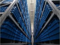 China Single Mast CEN Tray Automated Stacker Cranes For Pallets ASRS MHS for sale