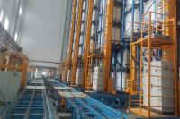 China 24m 5304 Slots Automated Storage Retrieval System Chemical Fiber Industry for sale
