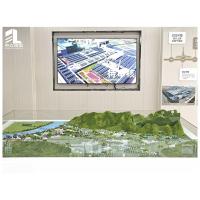 China Future Urban Planning Model 1:50 1:100 1:500 Scale Architectural Building Model with iPad Control for Exhibition Halls for sale