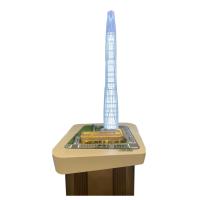 China 1:100 Commercial Tower Architectural Scale Model with LED Lighting and iPad Control for Professional Displays for sale