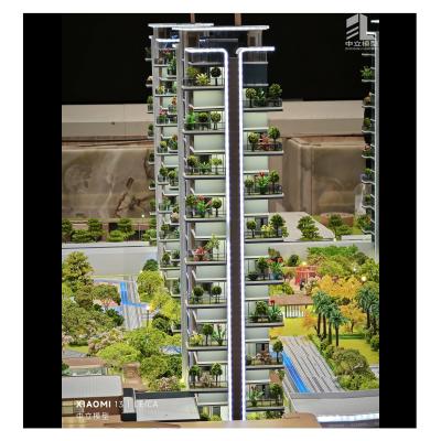 China High Precision LED Architectural Scale Models for Real Estate - Custom 30-Day Production with Detailed Landscaping for sale