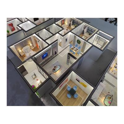China 1:25 Scale Residential Interior Design Model with LED Lighting - Custom Architectural Presentation Tool for sale