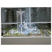China 1:100 Scale Skyscraper Model with LED Illumination for Real Estate Presentations and Architectural Displays for sale