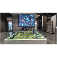 China Urban Mixed-Use Complex Architectural Scale Model 1:150 with LED Lighting and Detailed Landscaping for sale