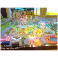 China 1:150 Scale Amusement Park Model with LED Lighting - Custom Theme Park Display for Exhibitions and Presentations for sale