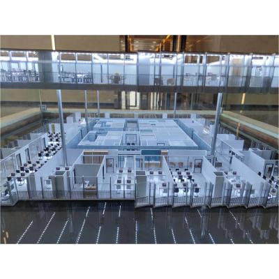 China High Precision 1:150 Scale Architectural Model with LED Lighting for Professional Presentations for sale
