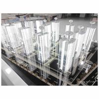 China 1:150 Scale High-Rise Building Architectural Model with LED Lighting - 30 Day Production - Clear Acrylic Construction for sale