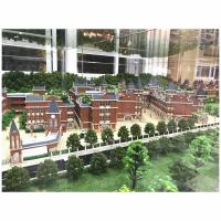 China 1:150 Scale Foreign Language School Campus Architectural Model with Lighting Effects and Detailed Craftsmanship for sale
