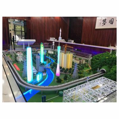 China 1:100 Scale Urban Residential Architecture Model with Parks, Roads & Water Features - 30 Day Production for sale