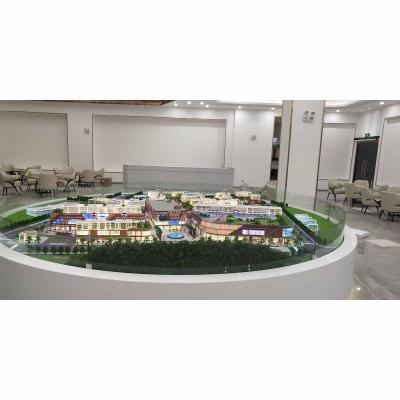 China 1:100 Scale Architectural Site Model for Commercial Construction with LED Lighting - 30 Day Production for sale