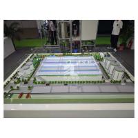 China 1:100 Scale Water Treatment Plant Model - Architectural Sewage Treatment Facility with Storage Tanks & Filtration Units for sale