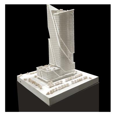 China Skyscraper Architecture Model 1:100 Scale with Dynamic Design and Custom Lighting Options for Professional Presentations for sale