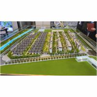 China 1:150 Scale Architectural Model of Large Residential Community with Villas, Green Landscaping and Water Features for sale
